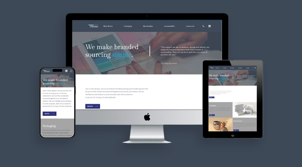 Staci Create have rebranded and launched a new website | Staci UK